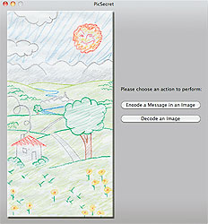 Bangkok Post - Opening screen of PicSecret