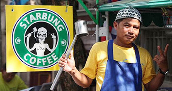 Bangkok Post - 'Starbung' coffee vendor settles trademark dispute out ...