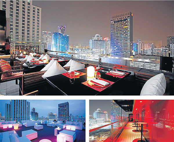 Two informal venues open on the rooftop at Centara Watergate Pavillion ...