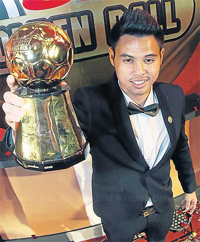 Bangkok Post - Theerathon voted Thai league MVP