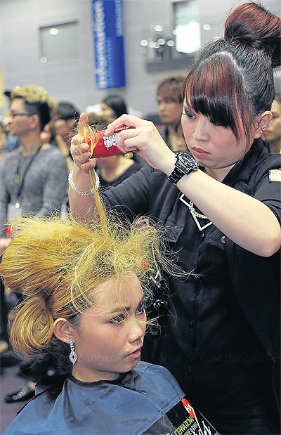 Bangkok Post - Hair! Hair everywhere!
