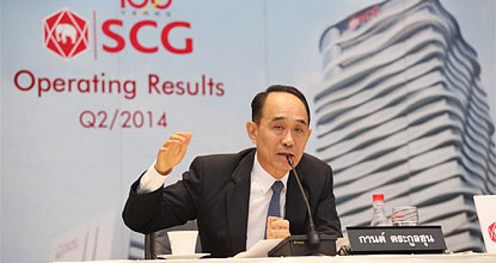 Bangkok Post Scg Lifts Revenue Projection For 2014