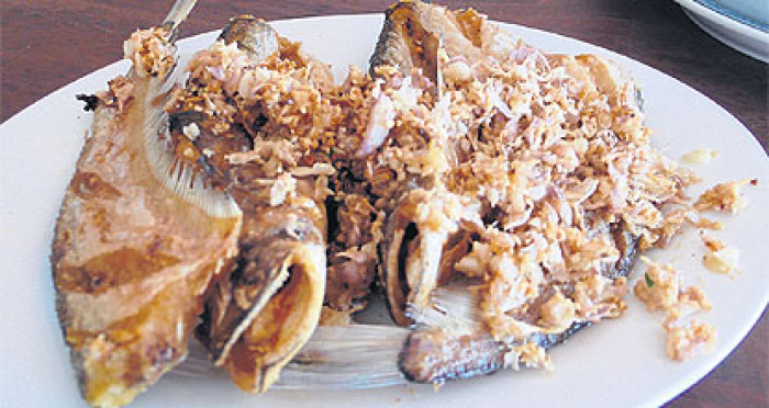 Local dishes make a big impression