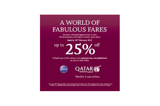 Bangkok Post - Qatar Airways huge discount promotion!