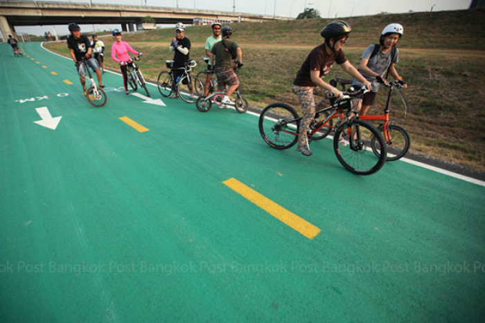 Bangkok Post - Suvarnabhumi bike track to close 4 months for upgrade