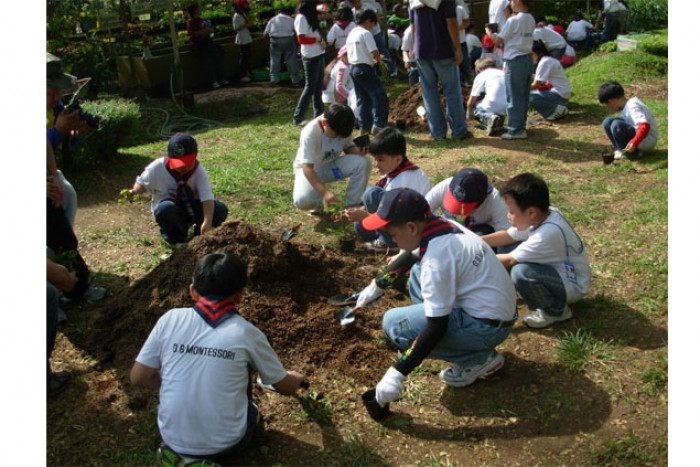 Growing farm fresh kids