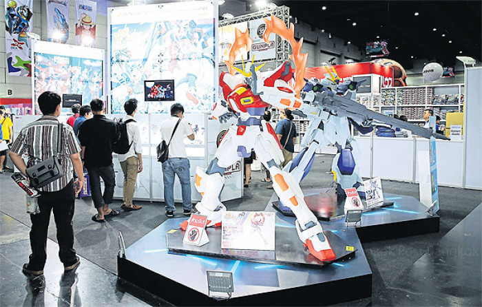 Bangkok Comic Con's back alley