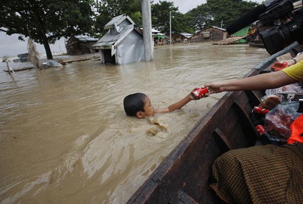 Bangkok Post - Myanmar floods kill 100, million homeless