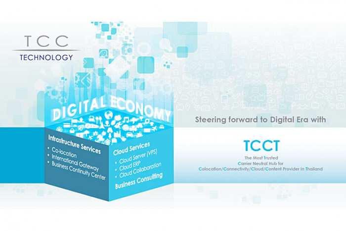 Bangkok Post - Moving ahead in the digital era with TCC Technology