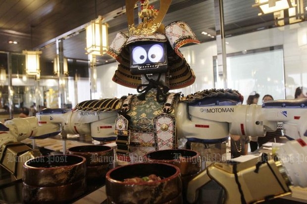 Bangkok Post - Millions of jobs will go as robots rise