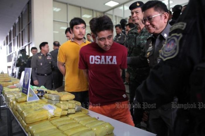 Bangkok Post Meth Bust Nabs Two Suspects