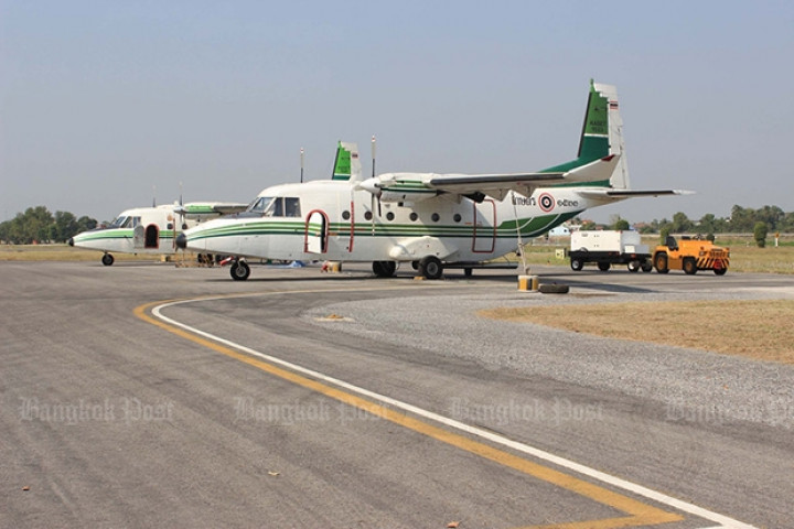 Bangkok Post - Artificial rainmaking kicks off in subdued mood