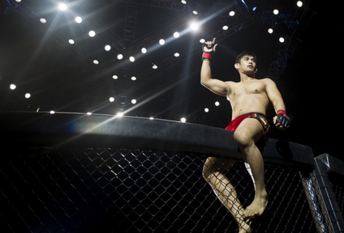 Bangkok Post - 'Burmese Python' triumphs in MMA homecoming