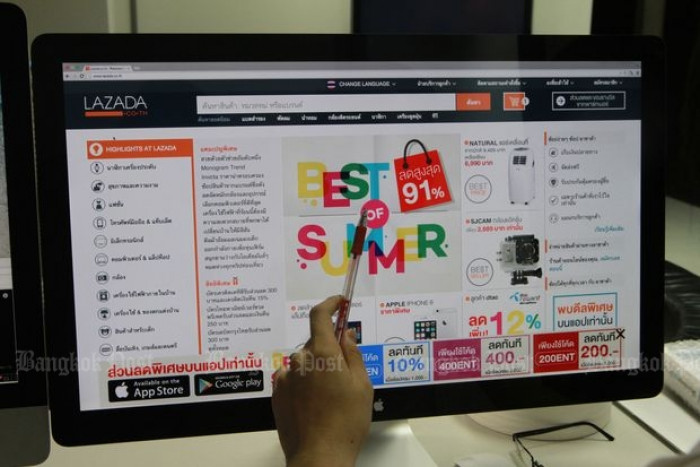 Bangkok Post - Alibaba expands with $1bn Lazada deal