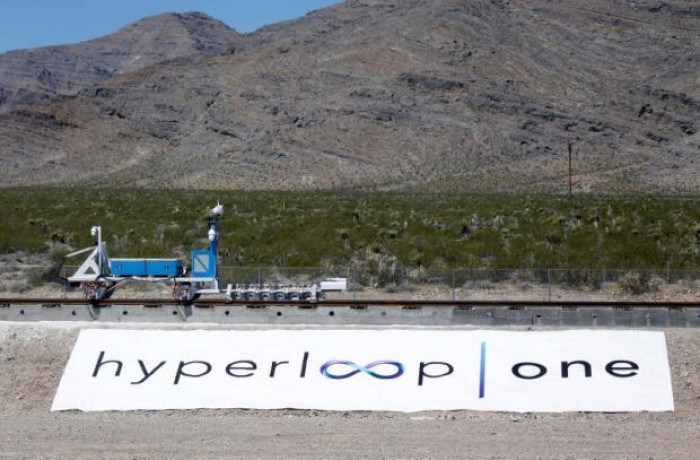 Bangkok Post - Hyperloop's first-ever track test a success