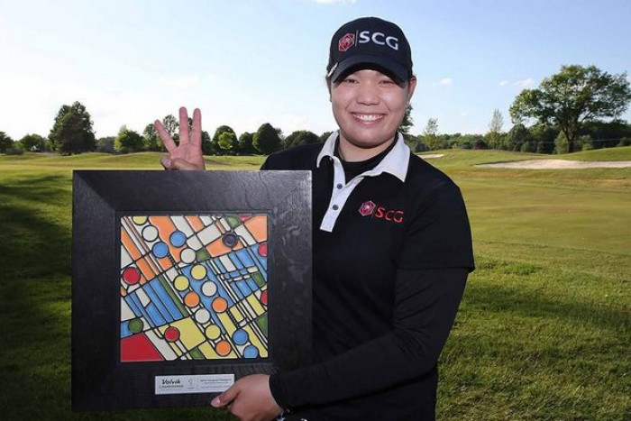 Bangkok Post - Ariya three-peats, wins in Michigan