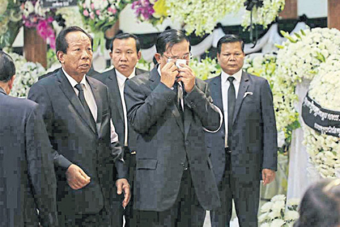 Bangkok Post - Tearful farewell for the Thai-bornkingmaker who crowned Hun Sen