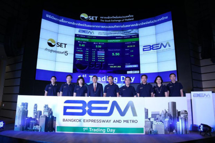 Bangkok Post - BEM posts strong merger-driven profit