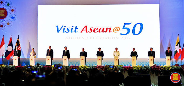 Bangkok Post - Asean launches tourism logo to celebrate 50 years