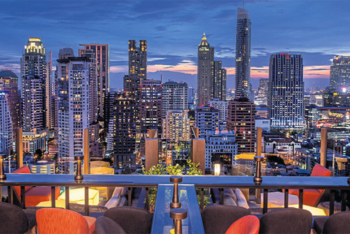 Bangkok Post - Chillin' on the rooftop