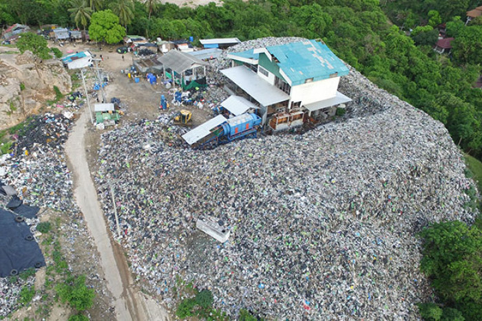 Bangkok Post - Koh Tao to tackle massive garbage mountain