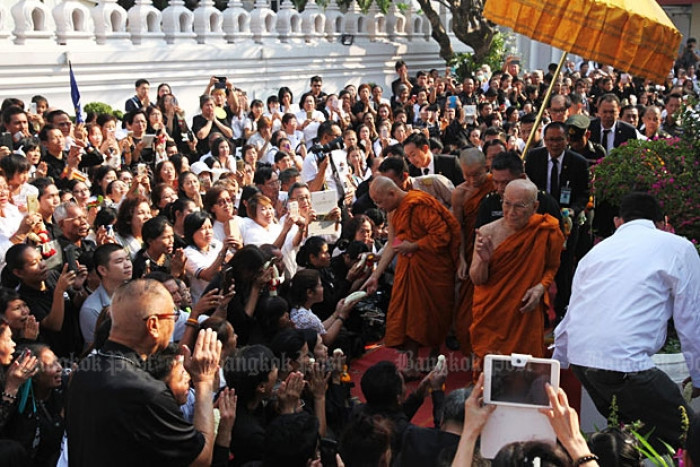 Bangkok Post - Cabinet, NCPO to meet Supreme Patriarch