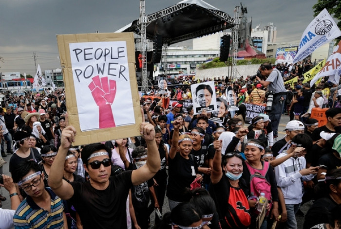 Bangkok Post - Anti-Duterte rally held on People Power anniversary