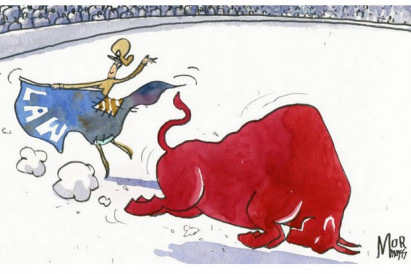 Raging red bull runs rings round lame ducks