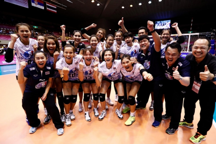 Bangkok Post - Thai spikers stun champs Brazil