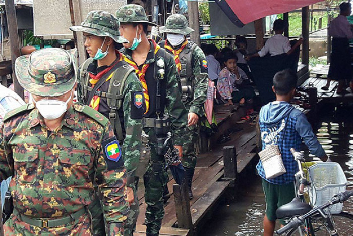Bangkok Post - Water levels rise dangerously in Moei River
