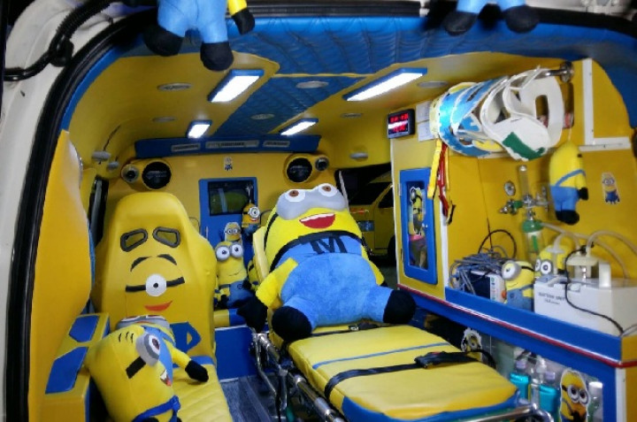 Bangkok Post - First was Doraemon ambulance; now, Minions
