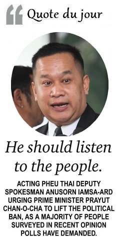 Reshuffle Quotes Bangkok Post PM Urged To Put Economy First In