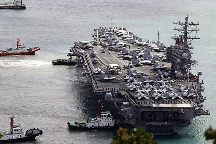 Bangkok Post - US to hold rare 3-carrier exercise in West Pacific