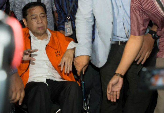 Bangkok Post Indonesia Parliament Speaker Taken Into Custody