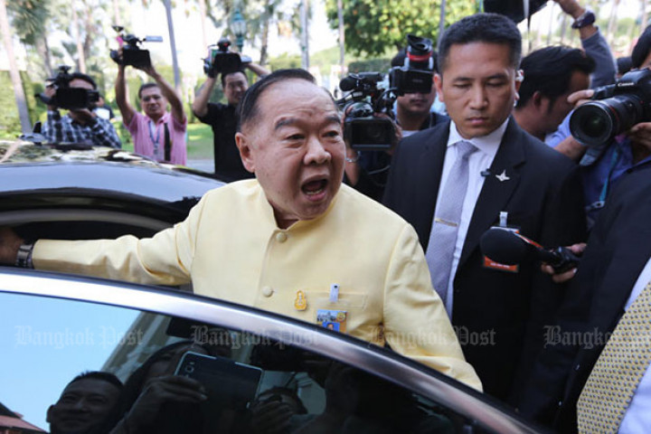 Bangkok Post - Prawit to resign if NACC watch probe finds him guilty
