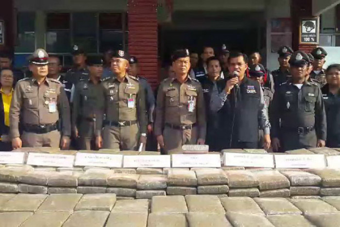 Bangkok Post Half A Tonne Marijuana Seized