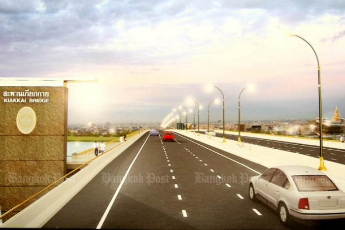 Bangkok Post - Architects give Kiakkai Bridge plan the thumbs down