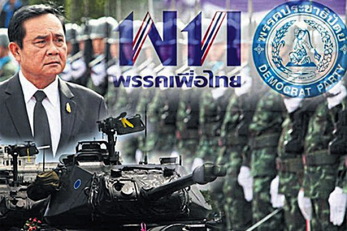 Bangkok Post - NCPO 'out to destroy parties'