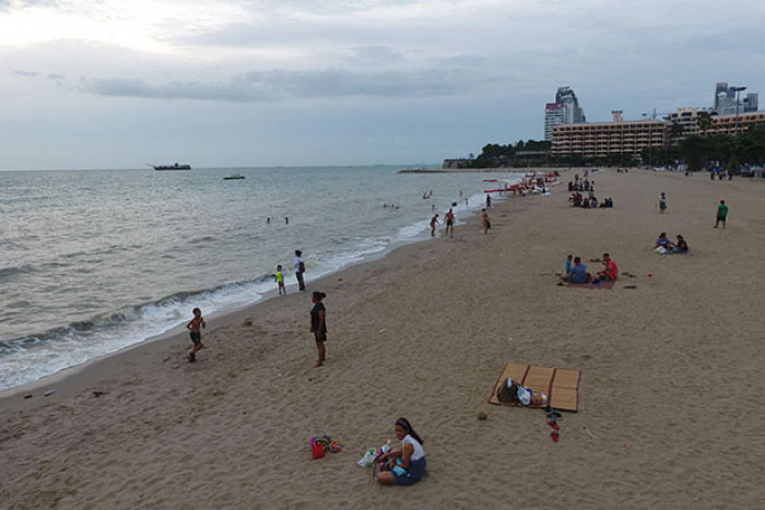Bangkok Post - Restored end of Pattaya beach attracting holidaymakers