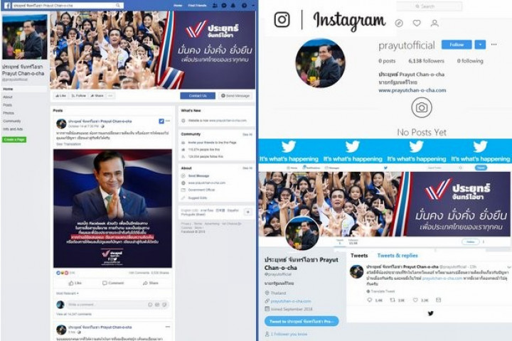 Bangkok Post - PM launches social media blitz
