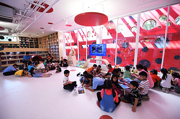 Bangkok Post - 'Ladybug Library' takes flight in Lumpini