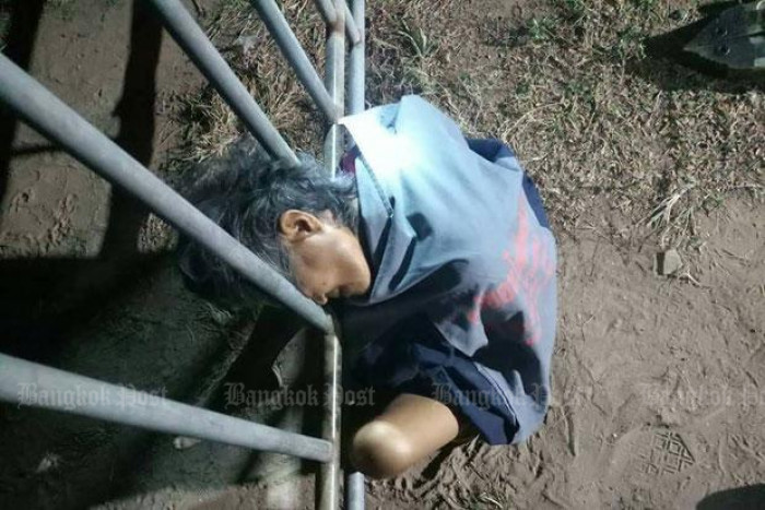 Woman spends night with head trapped in gate Bangkok Post Learning ...