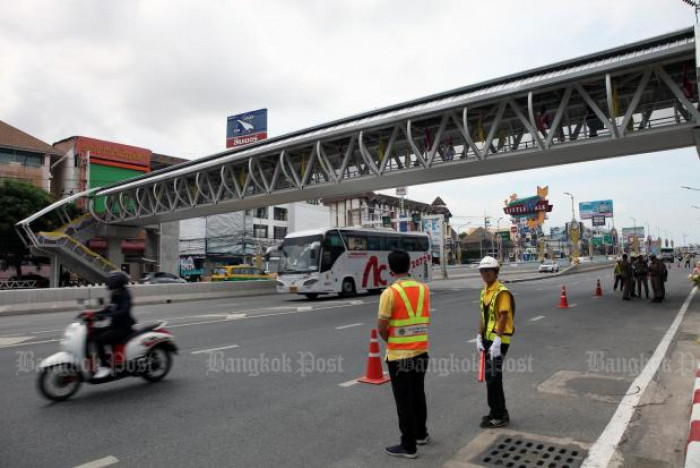 Hi-tech bridge for disabled opens in Pattaya Bangkok Post Learning ...