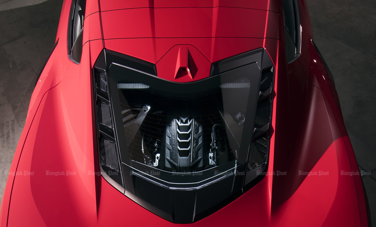 Bangkok Post - Chevrolet unveils mid-engine Corvette