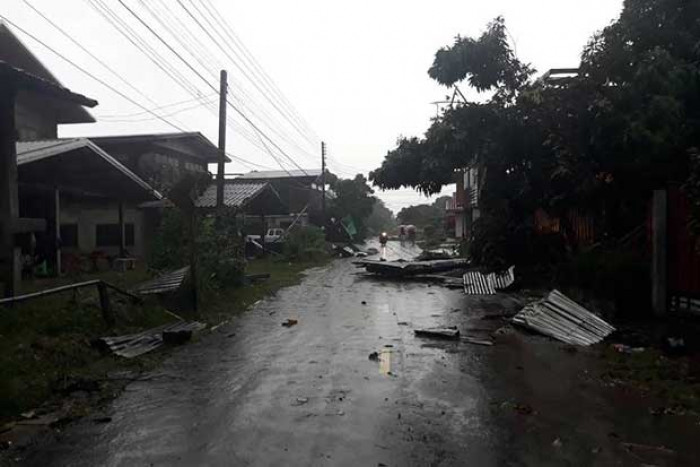 Bangkok Post - Storm Podul bringing rain until Sunday