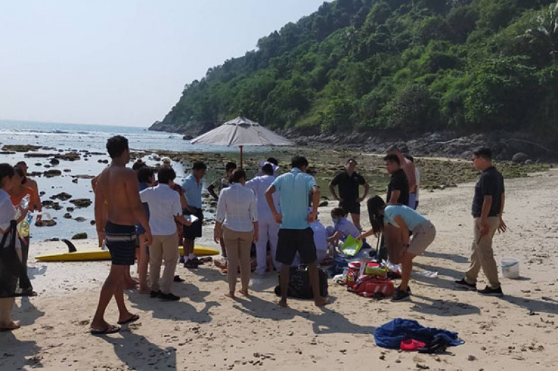 Bangkok Post - Another drowning Chinese tourist saved in Phuket