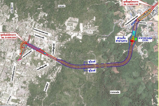 Bangkok Post - Start on Kathu-Patong expressway now planned for 2021
