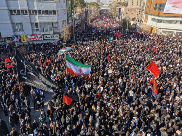 Bangkok Post - Stampede at Iran general's funeral leaves over 30 dead