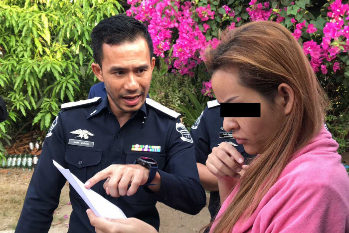 Bangkok Post - Police swoop on pyramid scam suspect