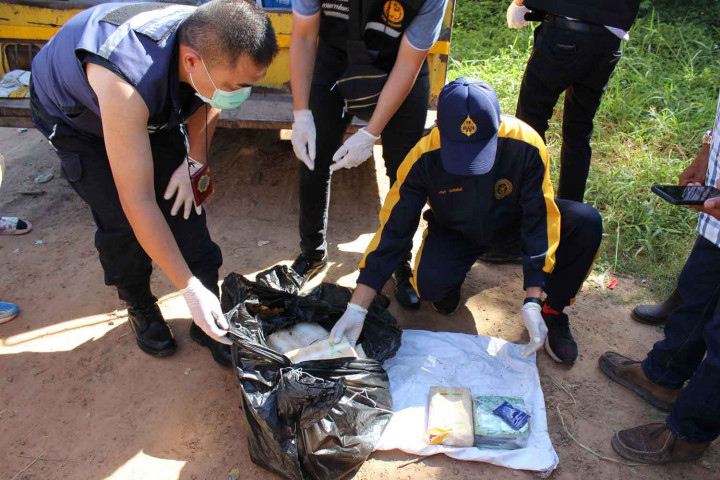 Bangkok Post - Large stash of meth found in garbage